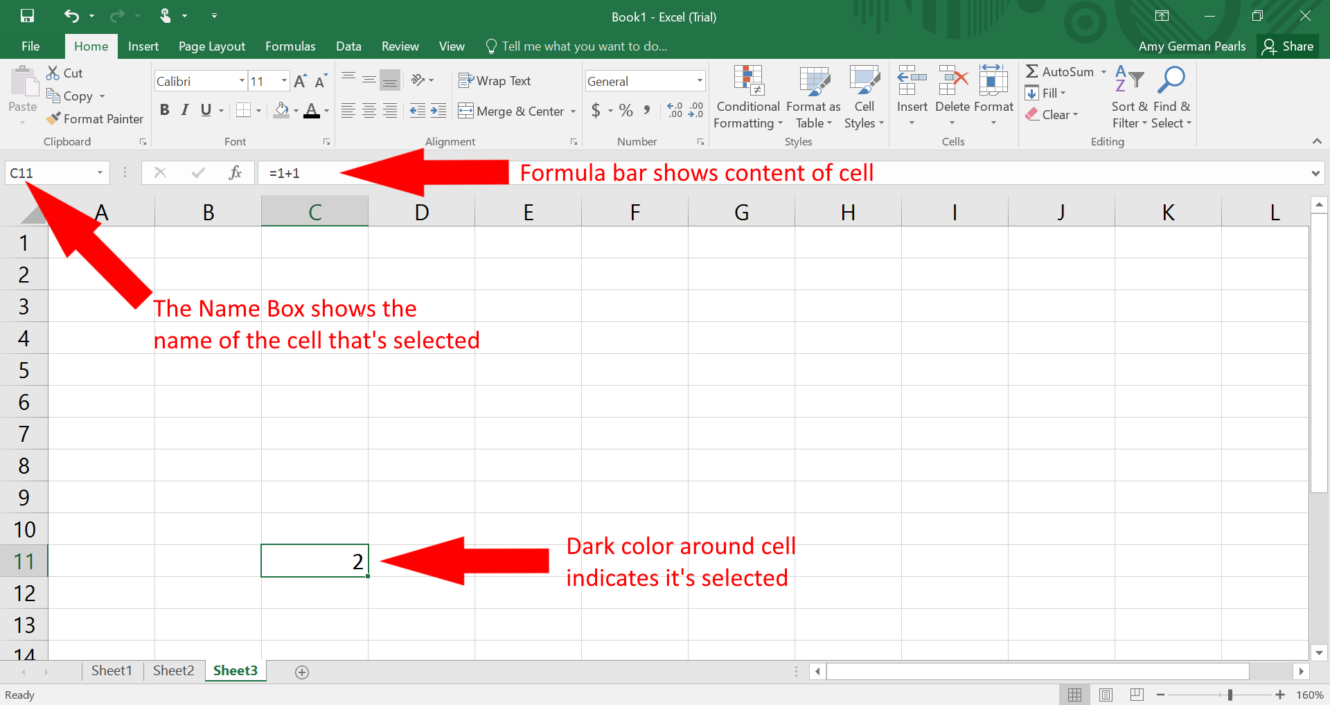 Excel 101: An Introduction to Excel - German Pearls