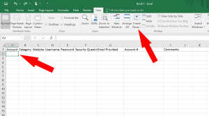 How to Use Excel as a Password Keeper (Free Template) - German Pearls