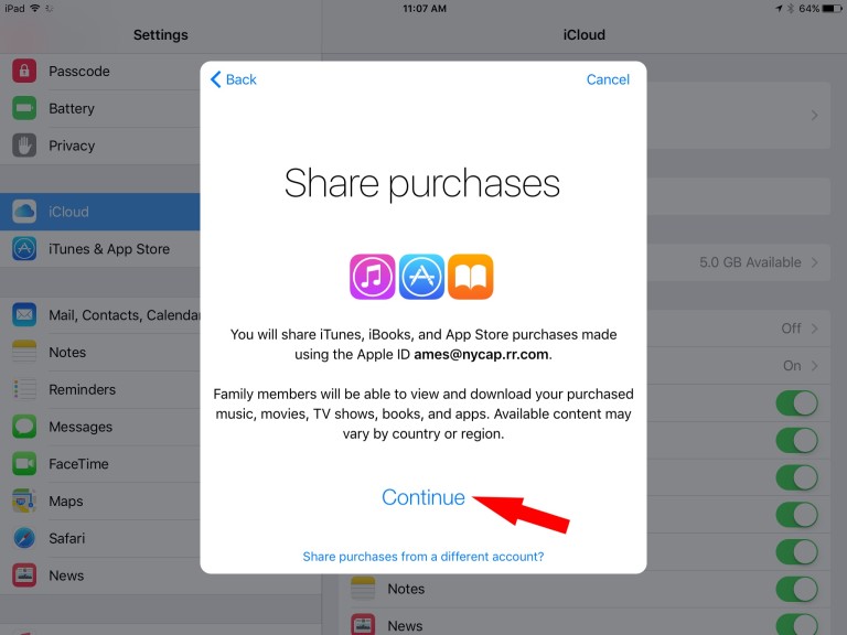 How to Share Apps with iOS Family Sharing - German Pearls