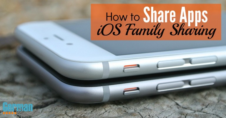 How to Share Apps with iOS Family Sharing - German Pearls