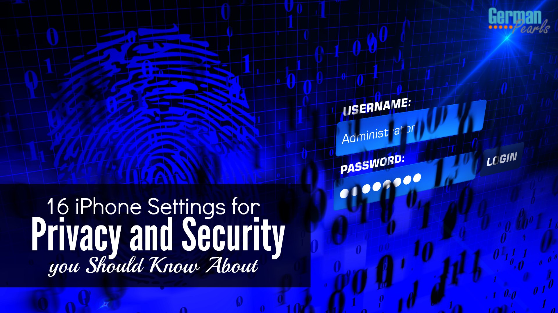 16 iPhone Settings to Increase Privacy and Security - German Pearls