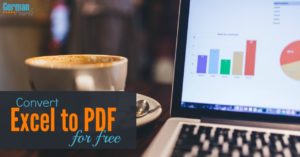 Convert Excel to PDF (Save One or Multiple Sheets in a PDF) - German Pearls