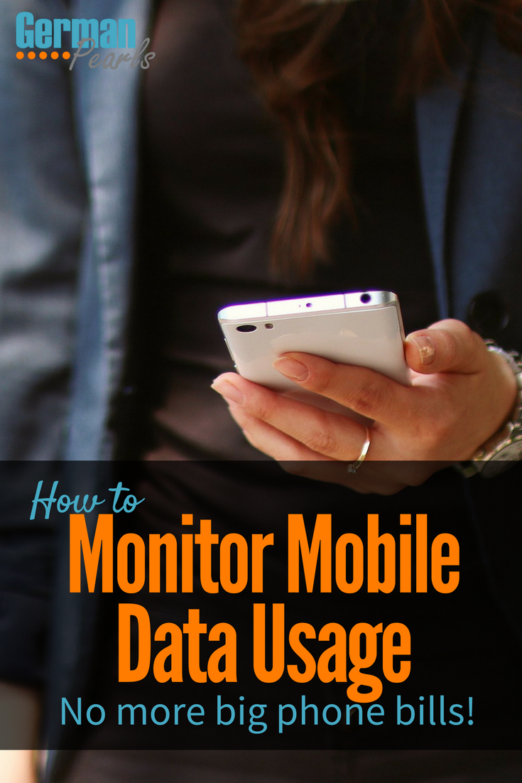 My Data Manager App: A Mobile Data Usage Monitor - German Pearls