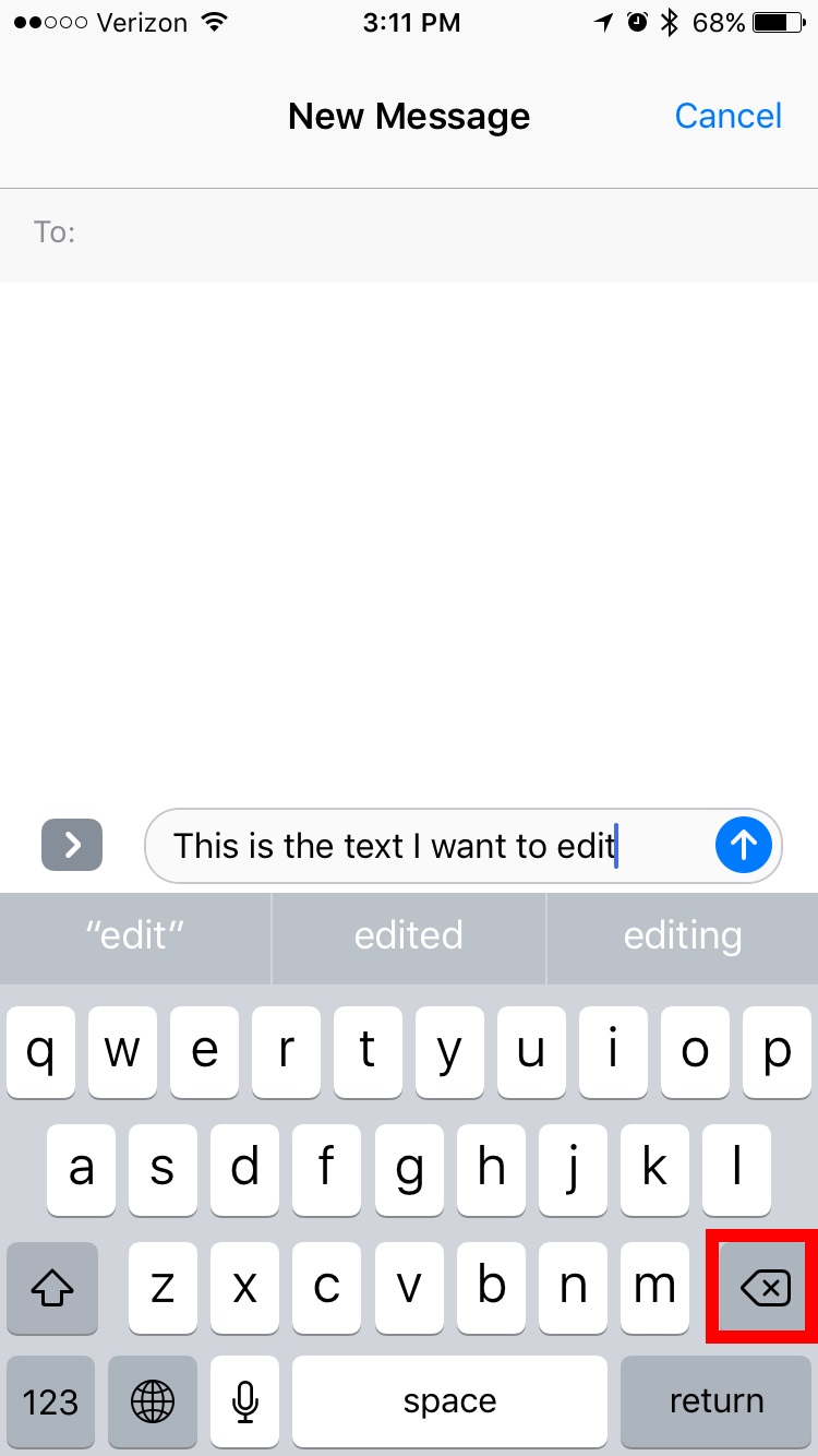 How to Move the Cursor on an iPhone without Deleting Text - German Pearls